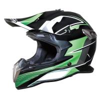 China Black or Custom Color Motocross Helmet for Ultimate Offroad and Dual Sports Protection for sale