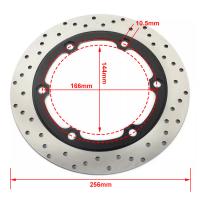 China Fit for Honda CBR250F CBR250R NS250 VT250 FJS400 NS400 NSR400 256mm Brake Disc Rotor for sale
