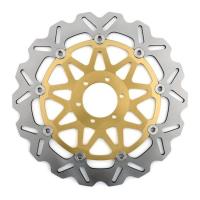 China Custom Front 282mm Motorcycle Brake Disc for Yamaha TZR125 TZR125R FZR250 TZR250 Durable for sale