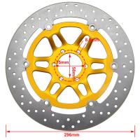 China Customized Motorcycle Front 296mm Brake Disc for Honda CB250F Hornet VTR250 VTR250F for sale