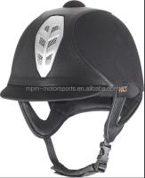 China CE Certified Horse Riding Helmet with High Strength ABS Shell and Microfiber Material for sale