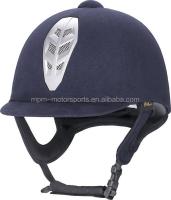 China CE Certified Horse Riding Helmet with High Strength ABS Shell and Microfiber Material for sale