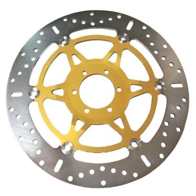 China Natural Color Golden/Black Options for Yamaha FZR750 YZF750 FZR1000 Brake Disc Rotor for sale