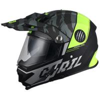 China DOT Certified Dual Visor Off Road Motorcycle Helmet All-Weather Protection for sale
