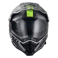 China DOT Certified Dual Visor Off Road Motorcycle Helmet All-Weather Protection for sale