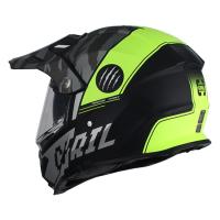 China DOT Certified Dual Visor Off Road Motorcycle Helmet All-Weather Protection for sale