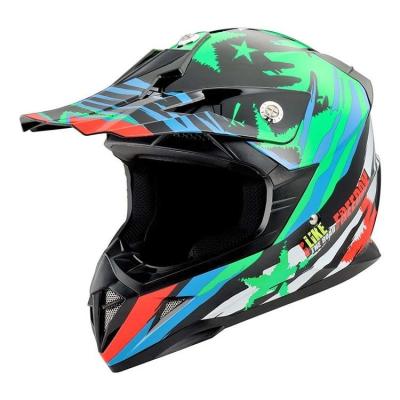 China DOT ECE Approved Off Road Dirt Bike Kids Motocross Helmet with Customized Logo for sale
