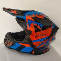 China ECE Approved Fashionable Dirt Bike Motocross Racing Full Face Helmet with ABS for sale