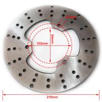 China Upgrade Your Yamaha TZR125 TZR250 FZR250 with Custom 5mm Thick Rear Brake Disc Rotor for sale