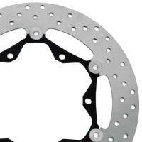 China 298mm Front Brake Disc for Yamaha XT660R XT660Z Made of Natural Color Black Customized for sale