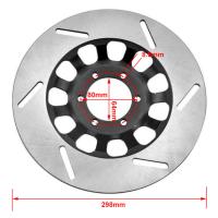 China Customized Samples Front Position 298mm Rotor Brake Disk for Yamaha XV400 XV500 XJ550 for sale