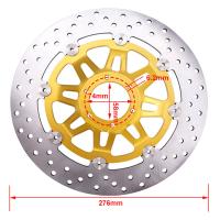 China Customized Stainless Steel 420 2Cr13 Brake Disc for Honda CBR250RR NSR250R NSR250RR for sale