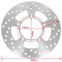 China Custom Rear Motorcycle 240mm Disc Brake for Suzuki GSX600 GSX750 Durable for sale