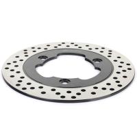 China Stainless Steel 420 2Cr13 Motorcycle Rear 220mm Disc Brake Rotor for Honda NS250 NSR250 CBR400 CBR600F for sale