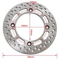 China Customized 220mm Rear Disc Brake in Natural Color for Suzuki TS125R TS200R DR250 DR350 for sale