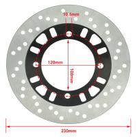 China Stainless Steel 420 2Cr13 Rear Brake Disc Kit for Kawasaki ZX6R ZX12R Ninja Custom for sale