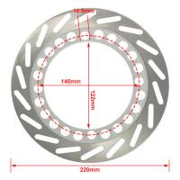 China Improve Your Honda NX 250 AX-1 Braking with a Custom 220mm Rear Disc Brake Rotor for sale