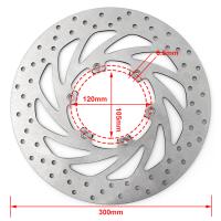 China Front Motorcycle Brake Disc 300mm for BMW F650 F650GS F650ST G650GS For Replace/Repair for sale