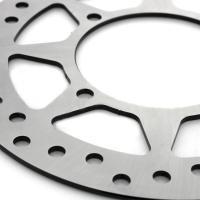 China Custom Motorcycle Front 220mm Disc Brake Natural color for Yamaha DT50LC DT50R TTR125 for sale