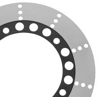 China Make Samples Custom Front 240mm Brake Disc Rotor for Kawasaki GPZ250 GPZ305 KH100 KH125 for sale