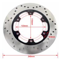 China Upgrade Your Ducati 400 696 750's Rear Brake System with 245mm Advanced Custom Rotor for sale