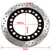 China Replace/Repair Front Brake Disc 276mm for Honda XRV 750 Africa Twin A Position Front for sale