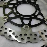 China Customized Natural Color Black 4.5mm Thickness Front Brake Disc for Kawasaki ER6N ER6F for sale