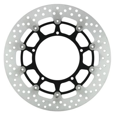 China 320mm Front Floating Brake Disc Rotors for Yamaha MT10 R1 R6 Natural Color Black Finish for sale