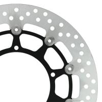 China 320mm Front Floating Brake Disc Rotors for Yamaha MT10 R1 R6 Natural Color Black Finish for sale