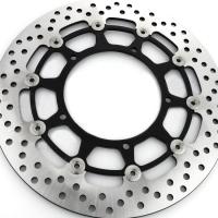 China 320mm Front Floating Brake Disc Rotors for Yamaha MT10 R1 R6 Natural Color Black Finish for sale