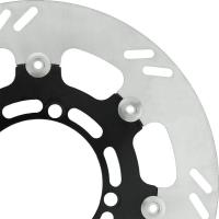 China Natural Color 290mm Front Floating Motorcycle Disc Brake Rotor for Kawasaki KLX650 for sale