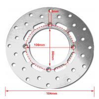 China Upgrade Your Dirt Bike's Braking System with Custom 184mm Rear Performance Disc Brake for sale
