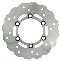 China Rear Position Stainless Steel 420 2Cr13 Brake Disc for Kawasaki KLX150 Customized Size for sale