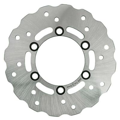 China Rear Position Stainless Steel 420 2Cr13 Brake Disc for Kawasaki KLX150 Customized Size for sale