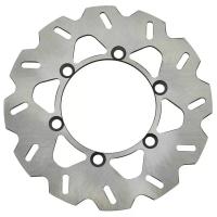 China Stainless steel 420 2Cr13 Rear Brake Disc for Kawasaki KDX125 KDX200 KDX250 KLX250 KLX300R for sale