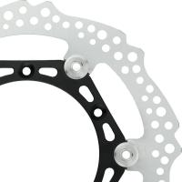 China Natural Color Custom Front 250mm Motorcycle Brake Disc for Yamaha YZ250F YZ450F for sale