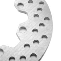 China 210mm Motorcycle Rear Brake Disc Rotor for Kawasaki KMX125 KL250 KLX250 Customized for sale
