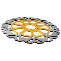 China Stainless Steel 420 2Cr13 T6061 Aluminum Alloy Brake Disc Rotor for KTM Duke390 RC390 for sale