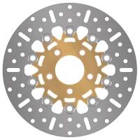 China 260mm Custom Rear Motorcycle Disc Brake Rotor for Harley Davidson XL883 XL1200 XR1200 for sale