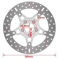 China Stainless Steel 420 and Aluminum Alloy Front Floating Brake Disc for Harley Davidson for sale