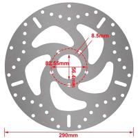 China Customized Front Motorcycle Disc Brake Rotor 290mm for Harley Davidson XR1200 XR1200X for sale