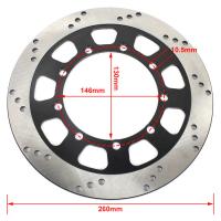 China Replace/Repair Purpose Customizable 260mm Front Disc Brake for Kawasaki KLR650 KL650 for sale