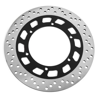 China Stainless Steel 420 Rear 298mm Brake Rotor Disc for Yamaha XVS1300 Natural Color Black for sale
