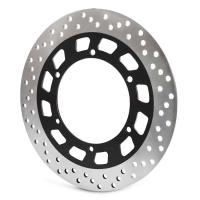 China Stainless Steel 420 Rear 298mm Brake Rotor Disc for Yamaha XVS1300 Natural Color Black for sale