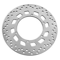 China Stainless Steel 420 Rear 298mm Brake Rotor Disc for Yamaha XVS1300 Natural Color Black for sale
