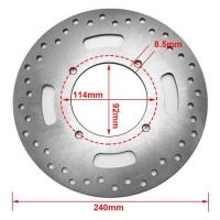 China Rear 240mm Disc Brake Scooter for Yamaha X-MAX 125 250 X-City 125 250 5mm Thickness for sale