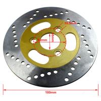 China 180mm Stainless steel 420 2Cr13 Brake Rotor for Suzuki TR50 UG110 AN125 AN150 Front for sale