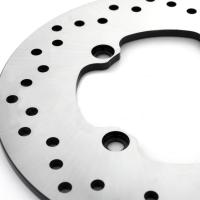 China Natural Color Custom Motorcycle Rear 240mm Brake Disc for Honda FJS 400 600 Silverwing for sale