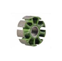 China Electrical Motor Core OD 140 ID 88 Slot 24 Shaft 26 Stator Rotor Laminated with 3M Powder for sale