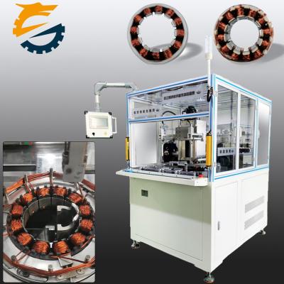 China Multi-Strand Stator Winding Machine 5-Axis Full Servo for Garden Tool Power Motors for sale